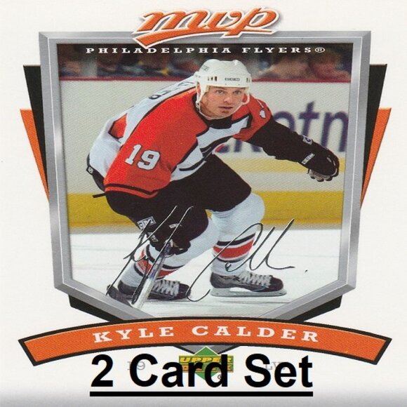 Upper Deck | Toys | Kyle Calder Philadelphia Flyers Nhl Hockey Card ...